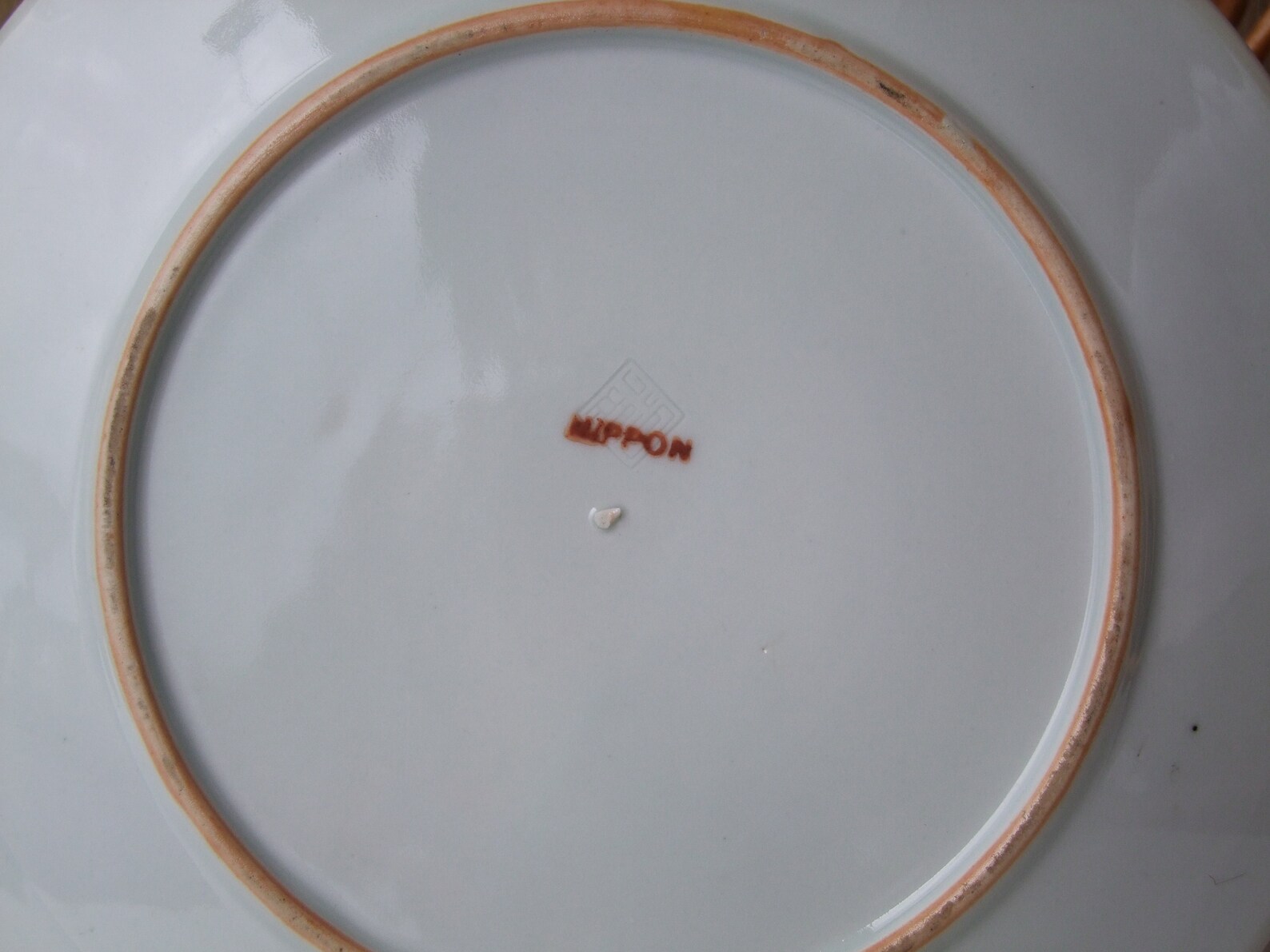 Antique Large Japanese Nippon Plate Signed Plate Hand Painted Handmade ...