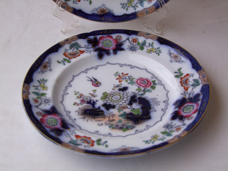 Antique Porcelain Morley & Co. Mason's Ironstone Plates Ceramic Dish ...