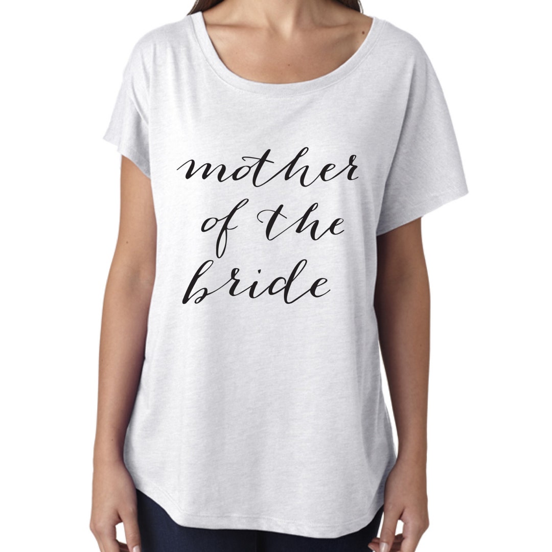 Mother of the Bride, Mom Shirt, Bride Shirt, Wedding Attire, Bridal ...