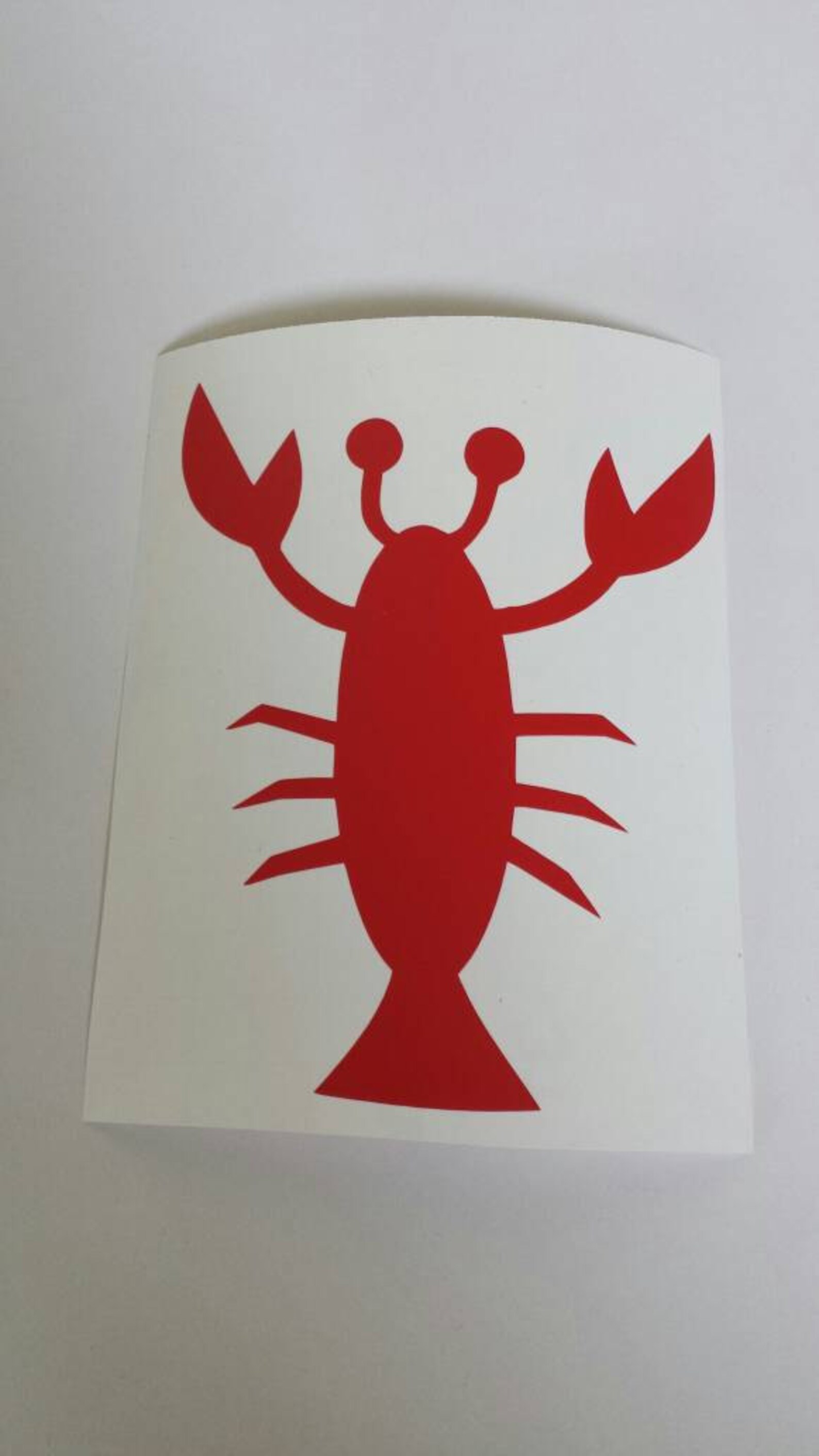 Lobster Decal Lobster Sticker Ocean Decor Ocean Decal Sea - Etsy