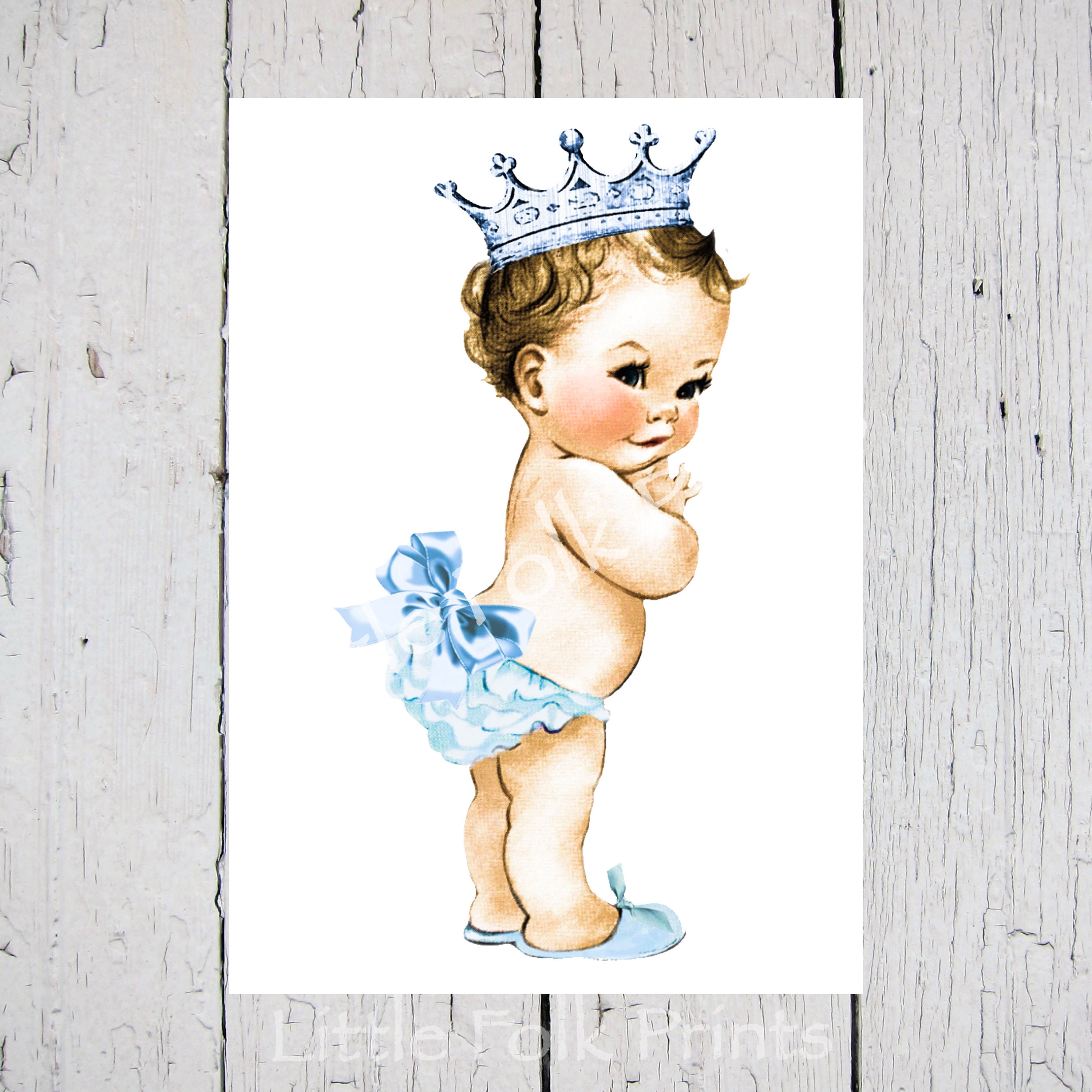 Vintage Baby Clipart Blue PNG Graphic Baby Shower Scrapbooking ...