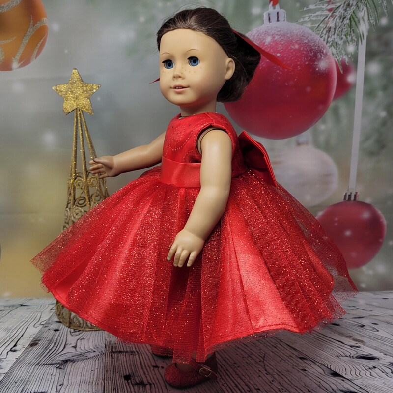 Red Doll Dress - Etsy