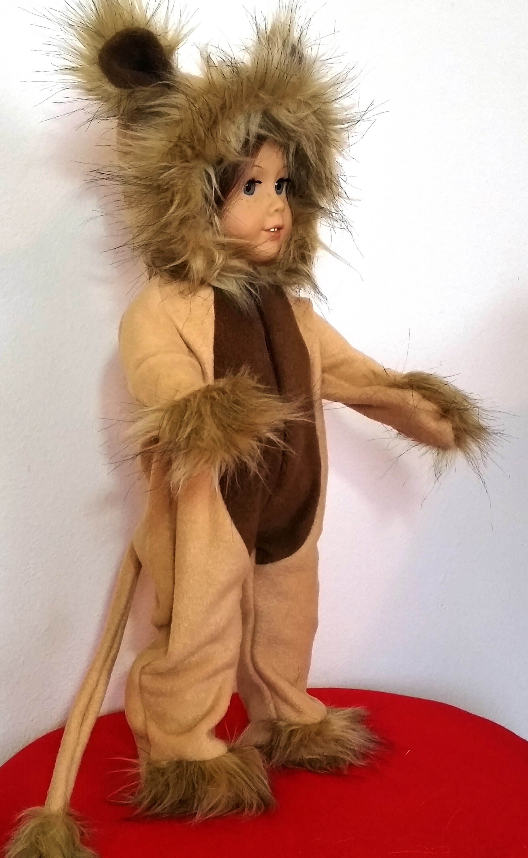 Coward the Lion is a Handmade Lion Outfit to Fit an 18 or 15 | Etsy
