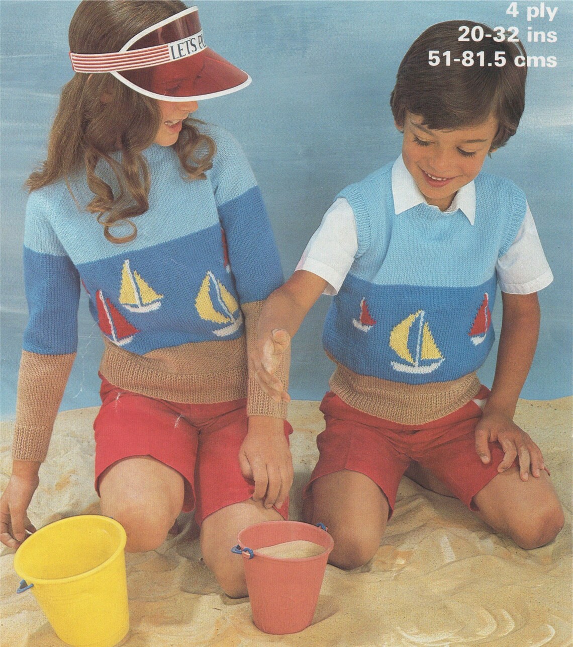 Sweater & Pullover Knitting Pattern PDF Boats Seaside Beach - Etsy UK