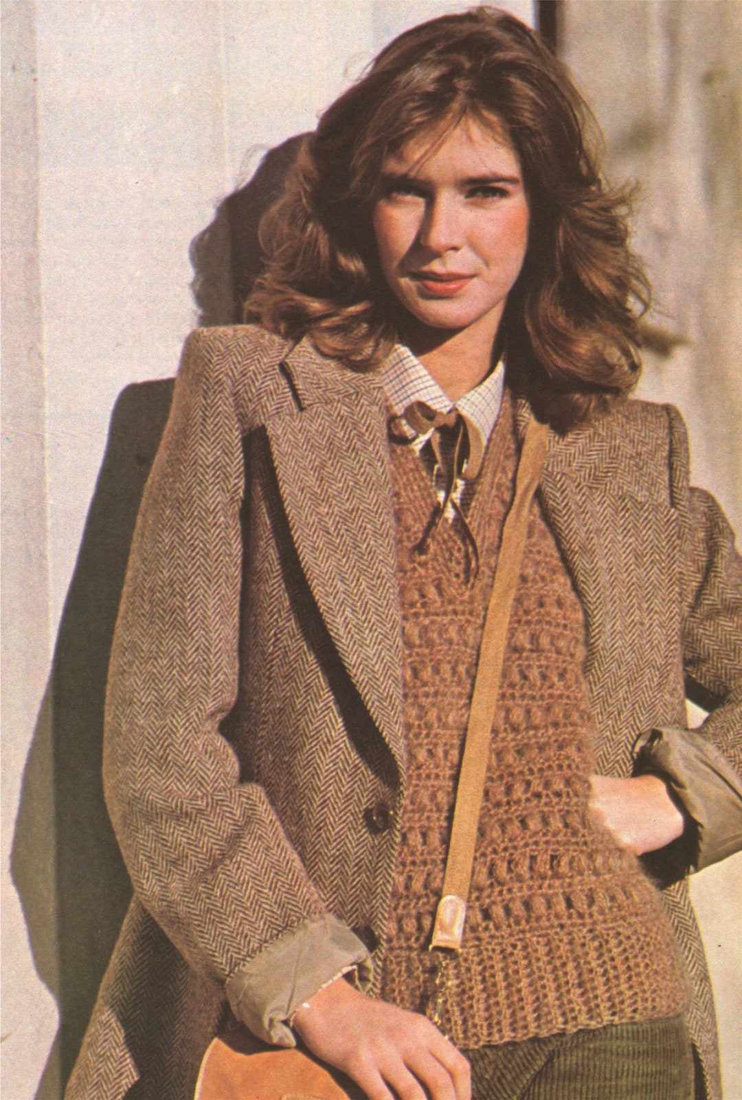 Printable Slipover Crochet Pattern PDF Ladies 32 - 34 and 36 - 38 Inch ...