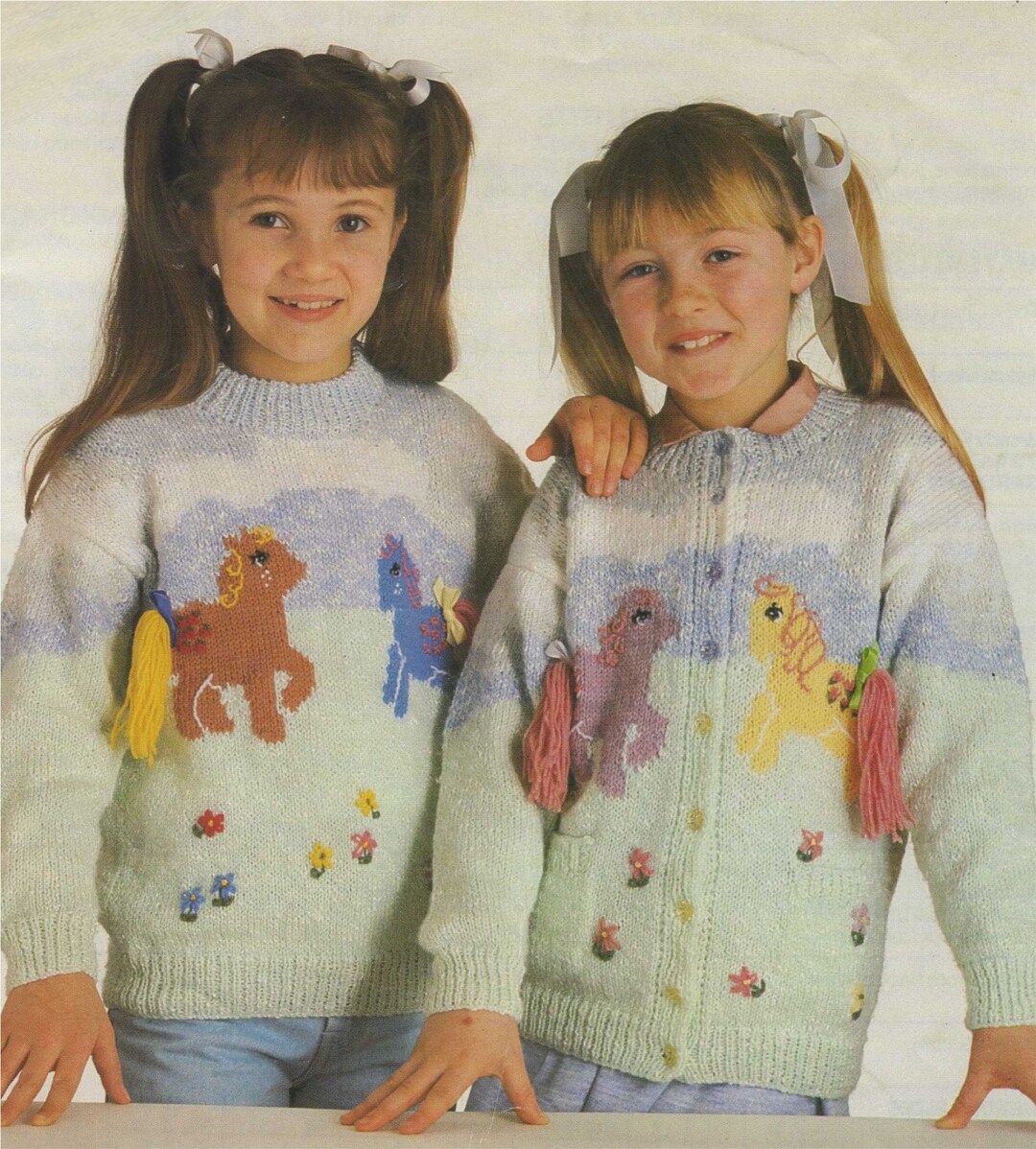 My Little Pony Sweater and Cardigan Knitting Pattern PDF Boys or Girls ...