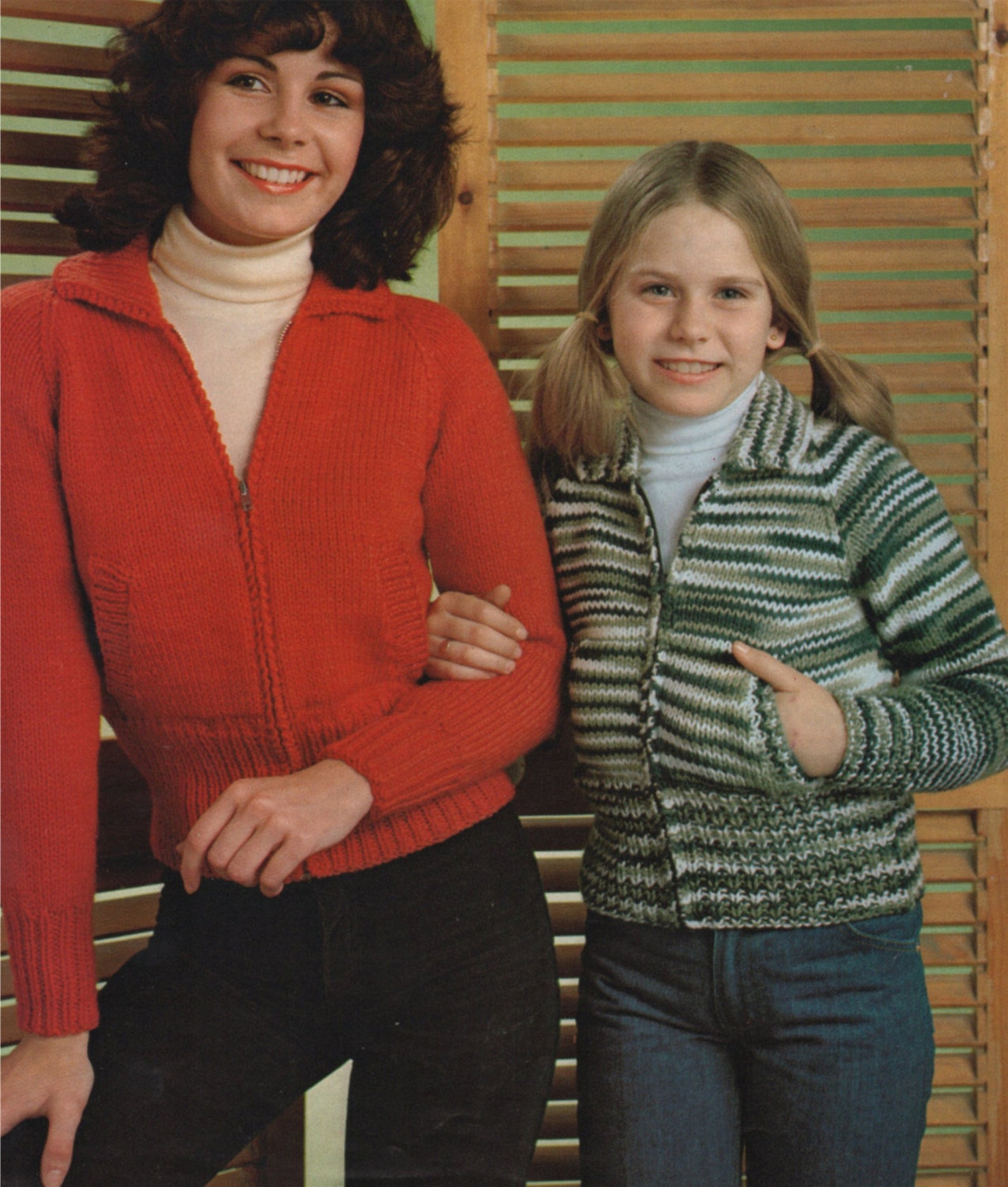 Zip Bomber Jacket Knitting Pattern PDF With Pockets, Ladies or Girls 28 ...