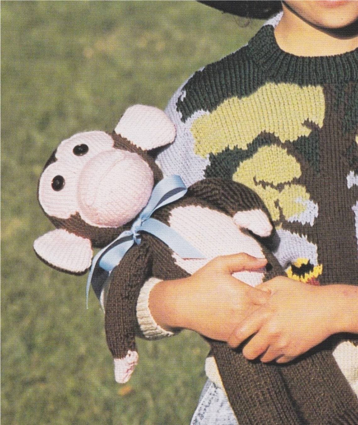 Soft Toy Chimpanzee Knitting Pattern PDF 15 Inch High Chimp - Etsy UK