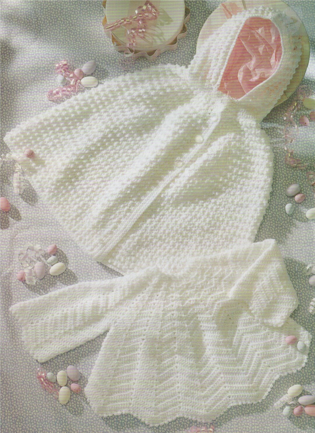 Babies Angel Top and Cape Crochet Pattern PDF Baby Girls 18 Inch Chest ...