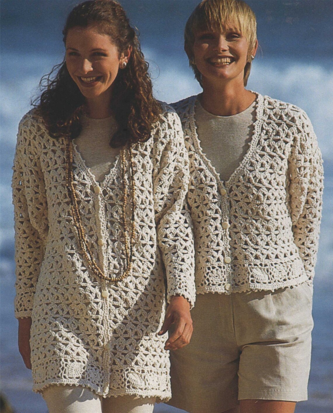 Womens Cardigan Crochet Pattern PDF Ladies 32 34 36 38 - Etsy