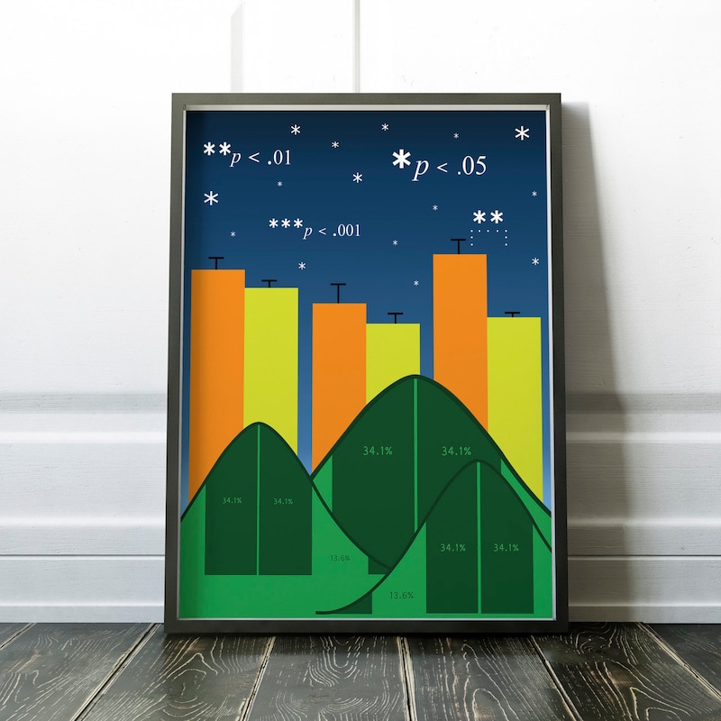 Statistics Poster - Etsy