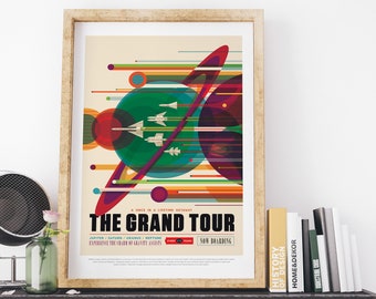 The Grand Tour Nasa Poster - Etsy