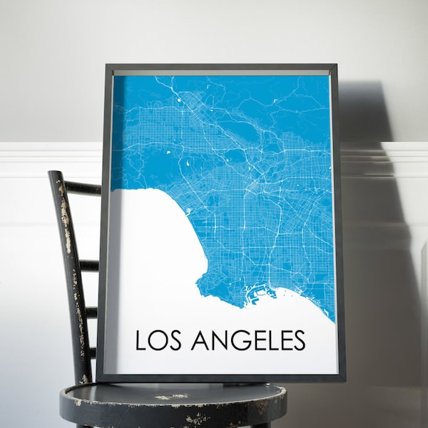 Street Grid Map - Etsy