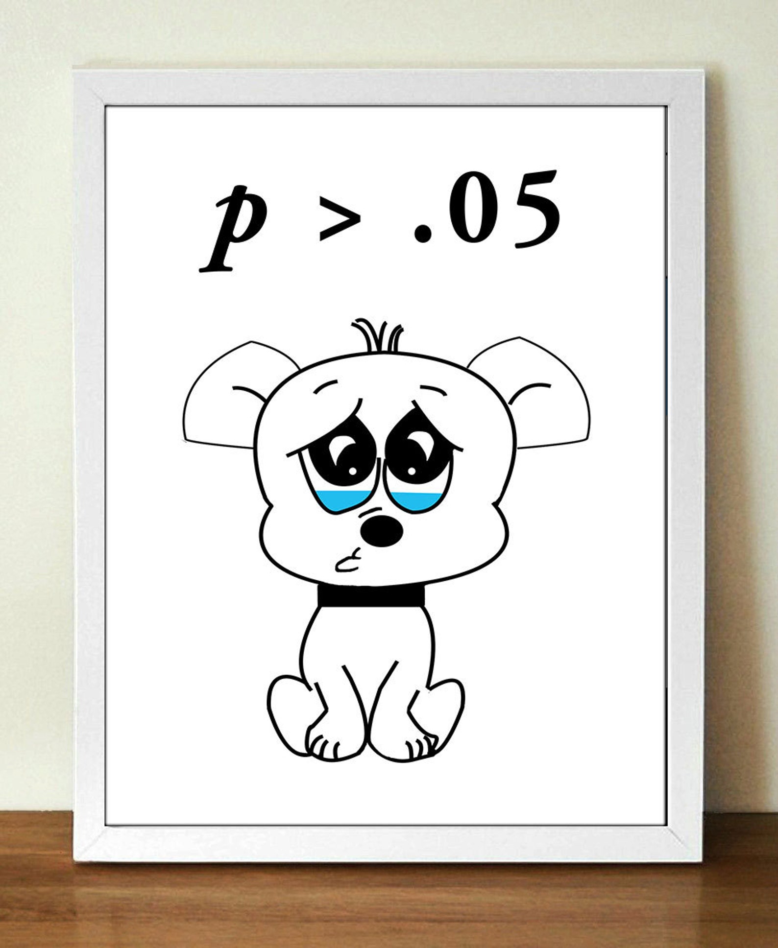 Statistics Research Joke P-value Phd Researcher Statistician | Etsy