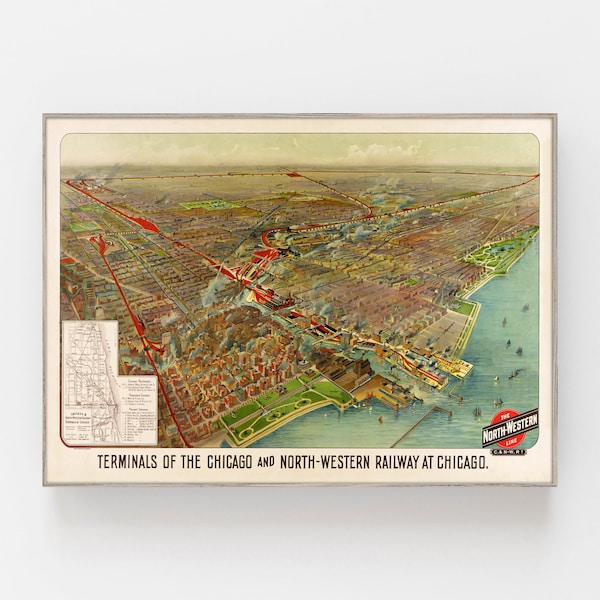 Chicago Northwestern - Etsy