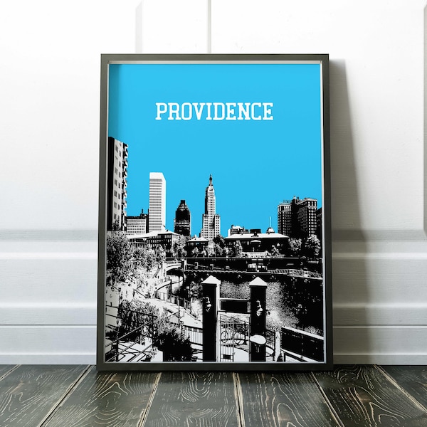 Providence Skyline - Etsy