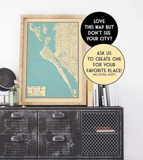 Siesta Florida Map