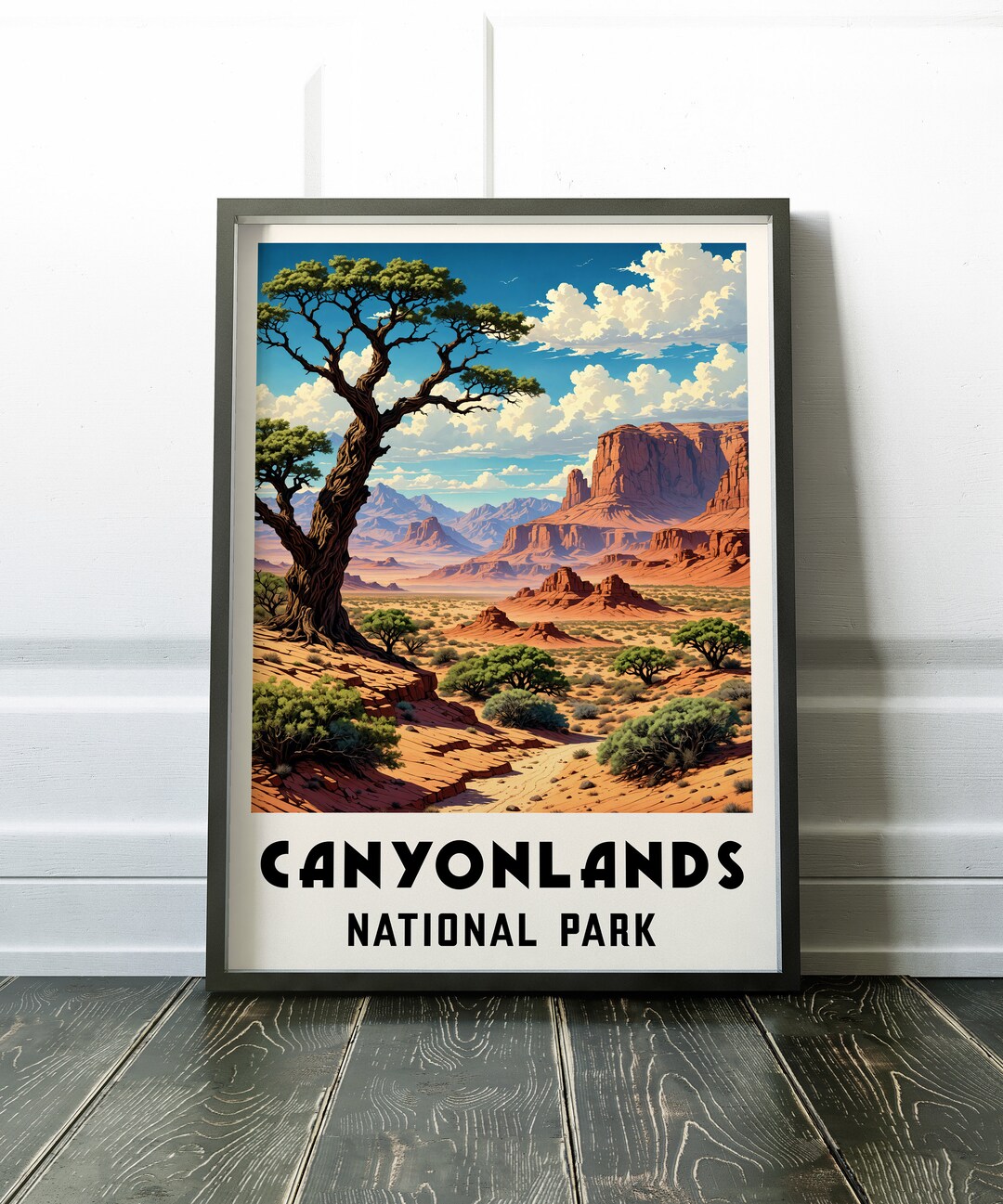 Canyonlands National Park Poster, Canyonlands, Utah Travel Poster ...