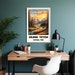 Grand Teton National Park Poster, Grand Teton Travel Poster, Wyoming ...