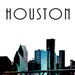 Houston Watercolor Poster Set of 3 Houston Skyline Poster - Etsy