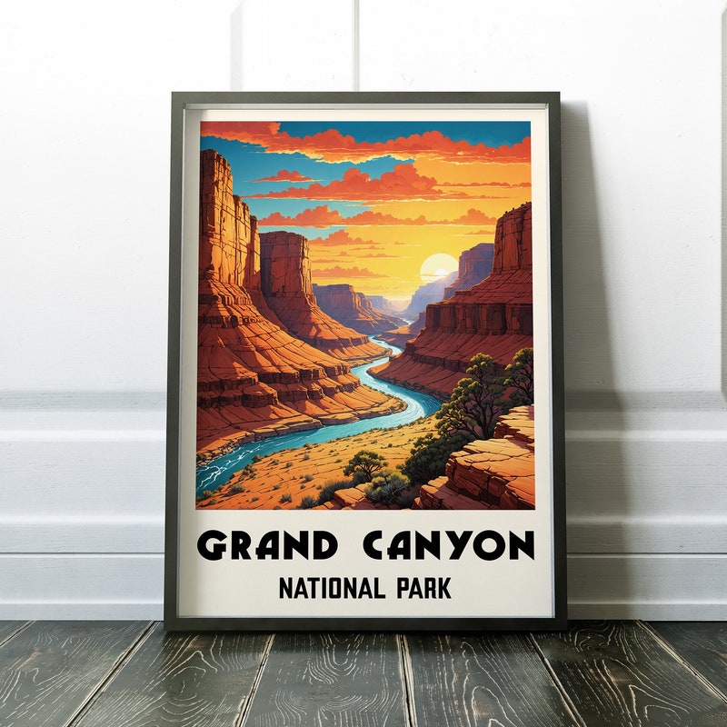 Grand Canyon Poster - Etsy