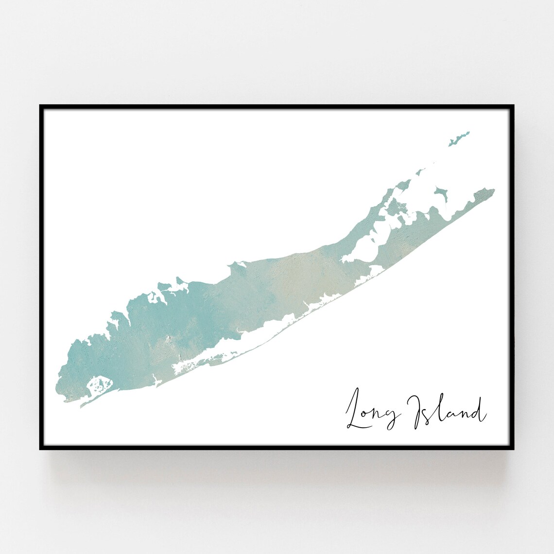 Long Island Map, LI, New York Map Art, Long Island Wall Decor, Nautical ...