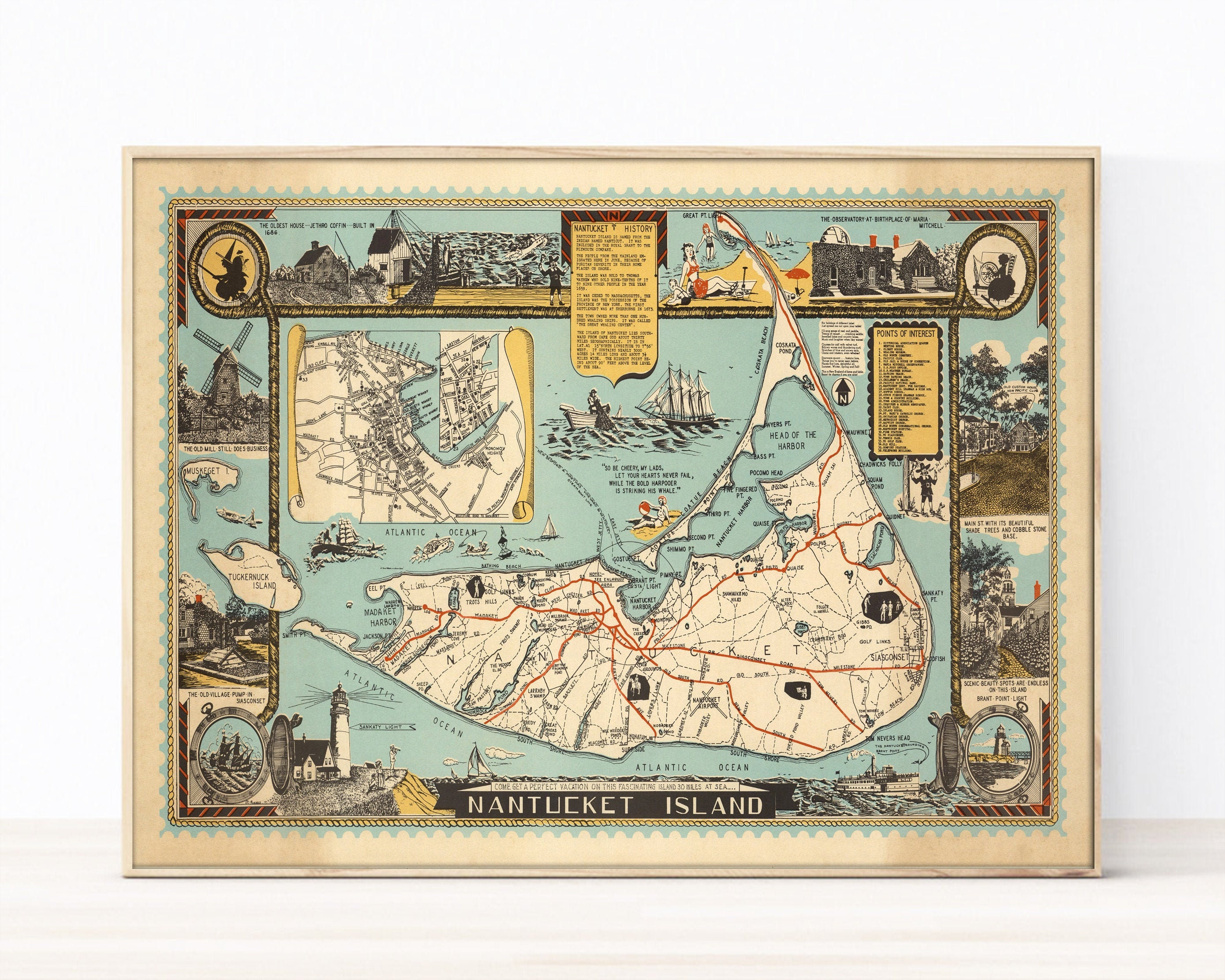 Nantucket Map