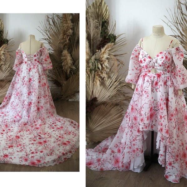 Sakura Wedding Dress - Etsy