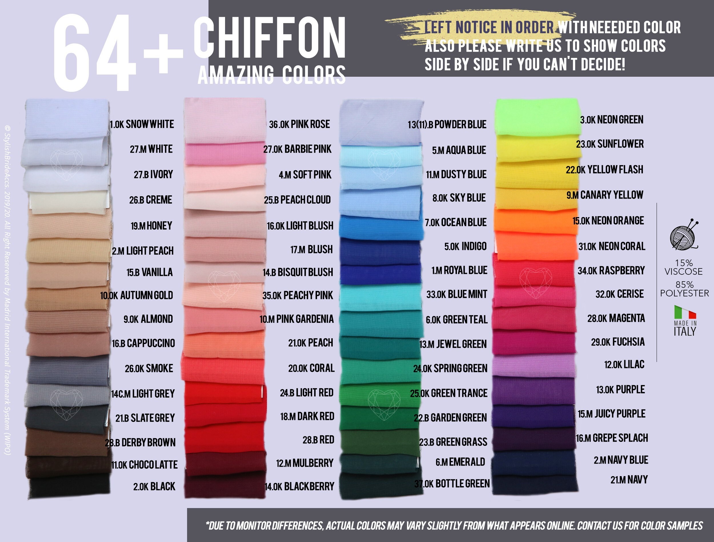 Powder Blue Chiffon Sunset Full Sun Flying A-line | Etsy