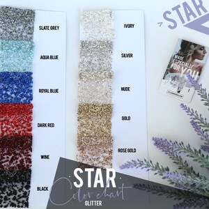 Glitter Star Ivory Trendy Top, Prom Ivory Party Crop Top, Ivory ...