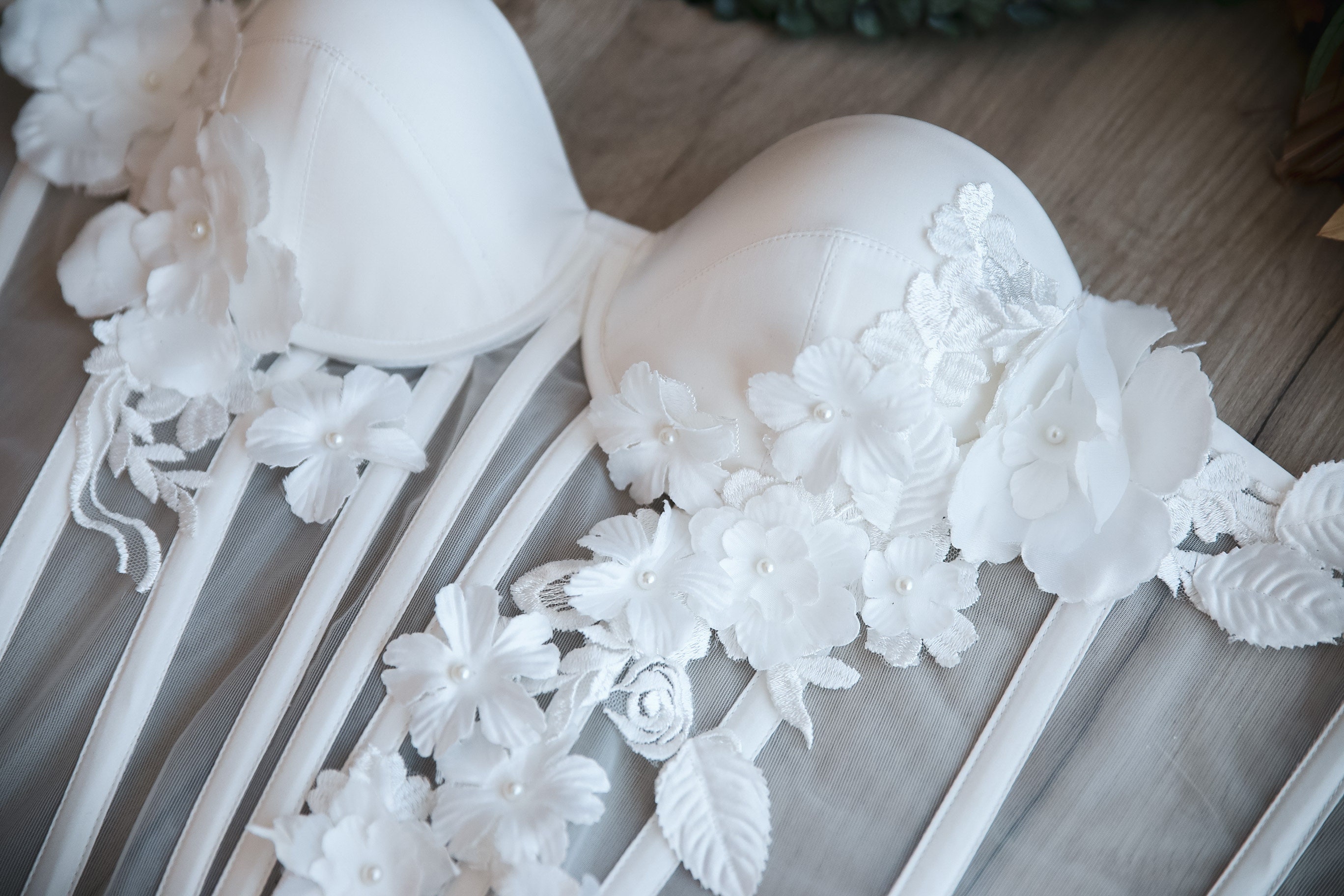 3D FLORAL Ivory Corset With Cups and Flowers Bridal Corset - Etsy Canada