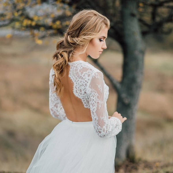 Open Back Dress - Etsy