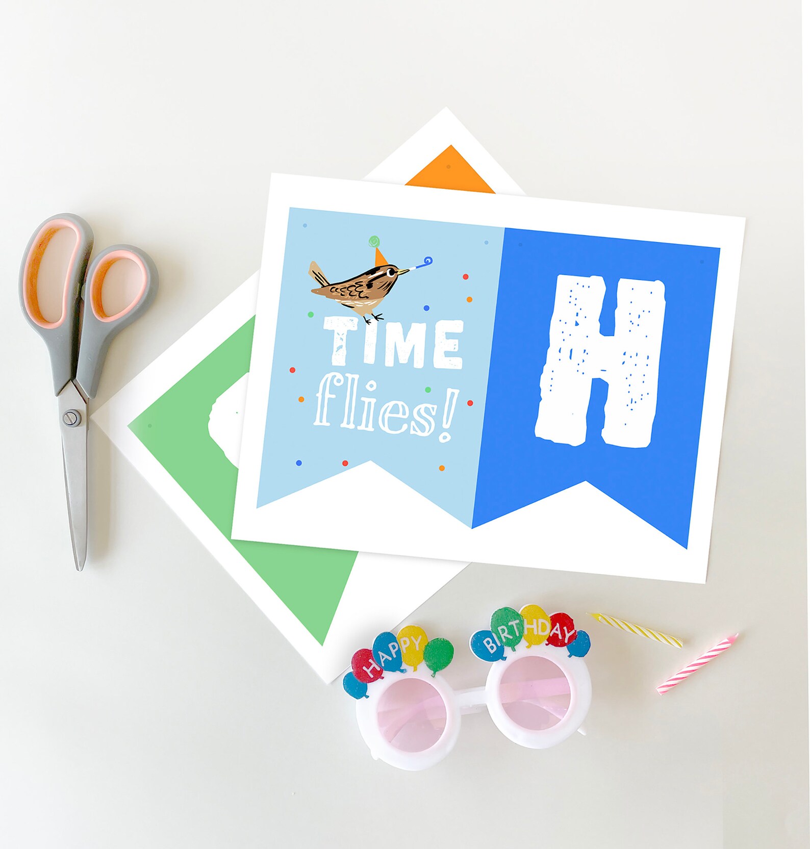 Bird Happy Birthday Banner Bird Birthday Party Bird Party - Etsy