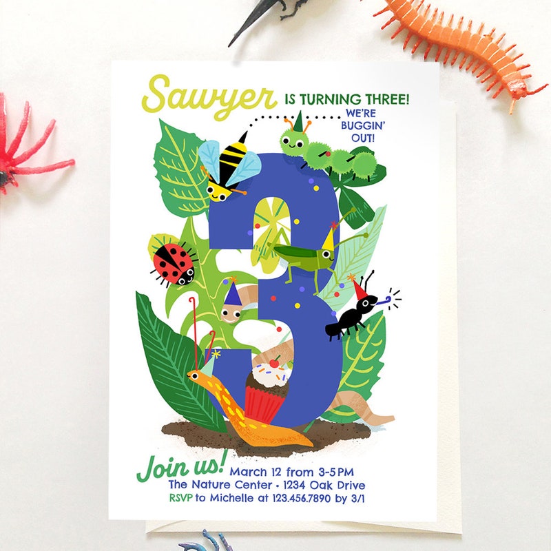 Nature Invitation - Etsy