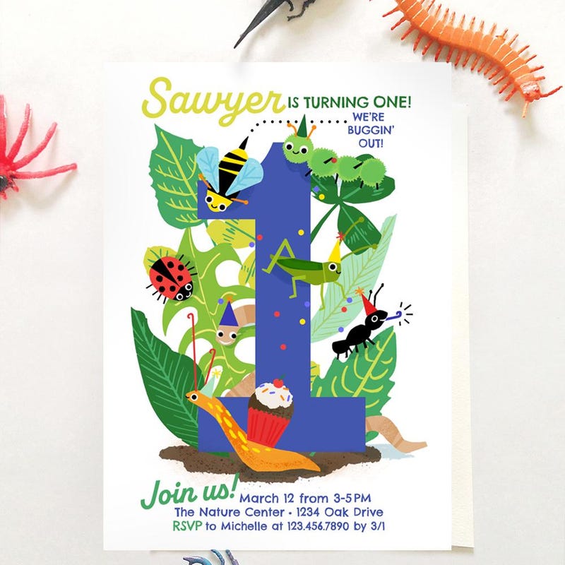 Nature Invitation - Etsy