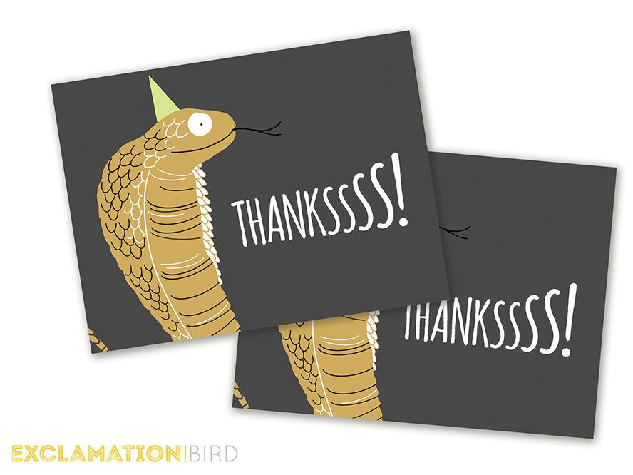 Snake Party Favor Tag Printable DIY Favor Tag Cobra Birthday - Etsy