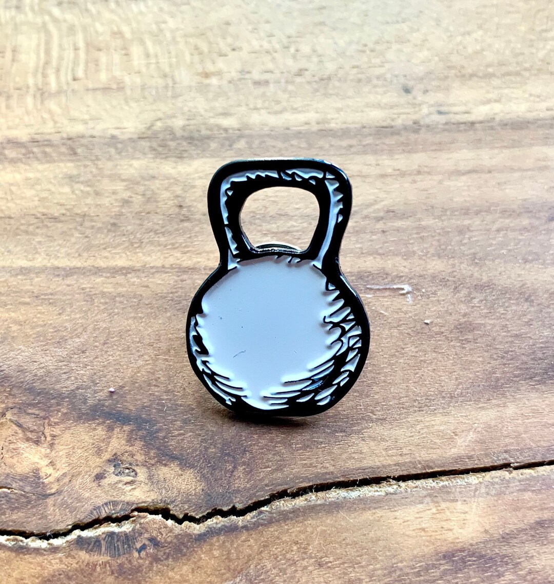 Kettlebell Lapel Pin - Etsy