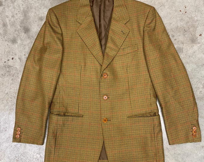 Refined Italian Velvet Blazer | Vintage | Deep Brown With Hints of Blue ...