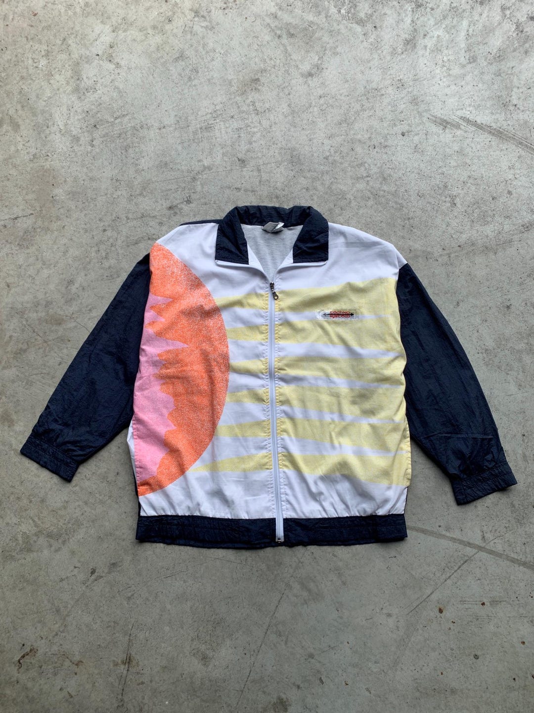Vintage Spirit Spirit Multi Color Track Jacket Size 30 | Colorful Shell ...