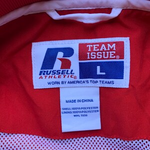 Vintage Russell Athletics Red Track Pullover Size L | Track Pullover ...