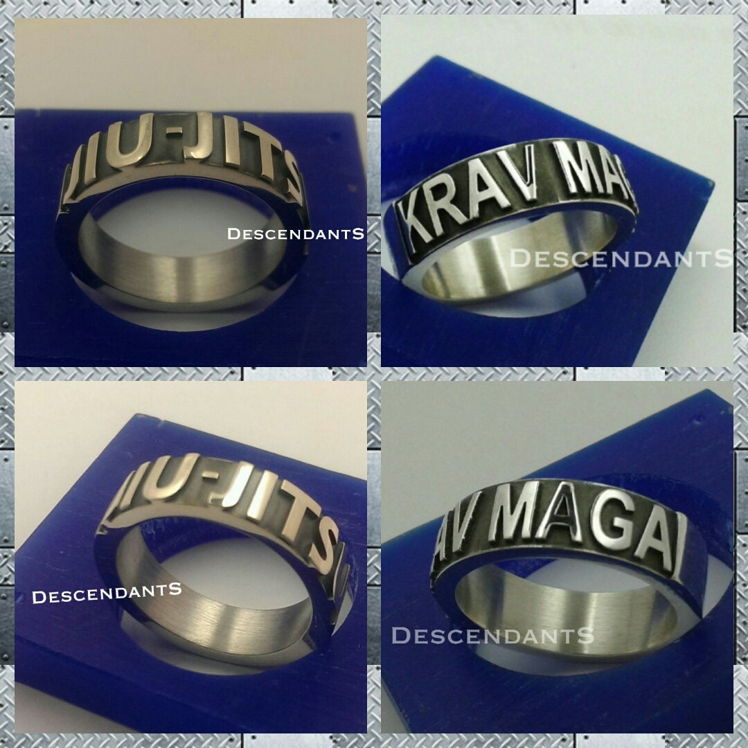 JIU JITSU RING Krav Maga Ring Brazilian Jiu-jitsu Bjj - Etsy Denmark