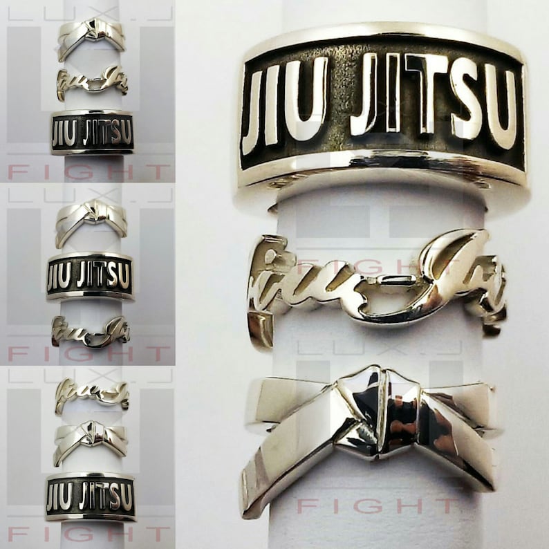 Excluisive Jiu-jitsu Ring Complete Rotation of the Finger, BJJ, Brazilian Jiu Jitsu, Martial ...