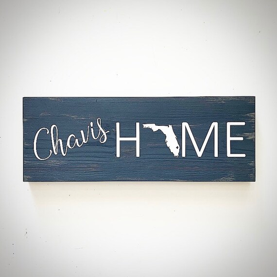 Florida Home Decor Signs
