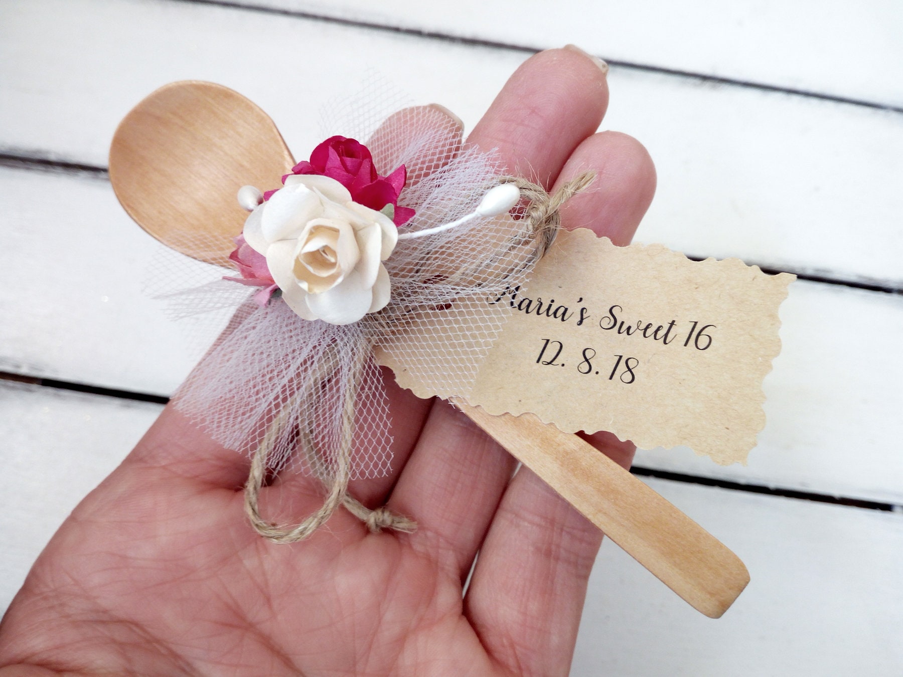Wedding Favor Spoon, Custom Wooden Spoons, Personalized Cooking Party ...