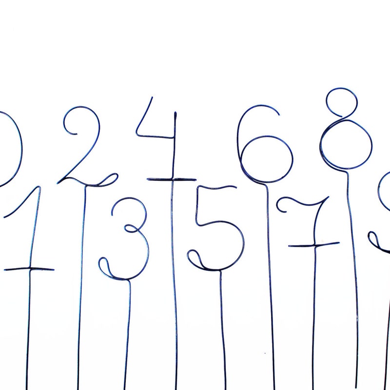 Wire Table Numbers - Etsy UK