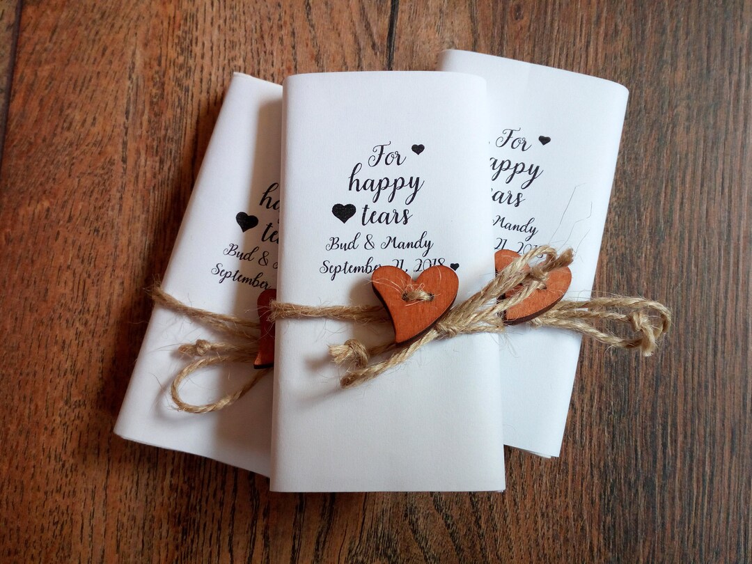 Tears of Joy Packs, Happy Tears Handkerchief, Hankerchief, Custom Happy ...
