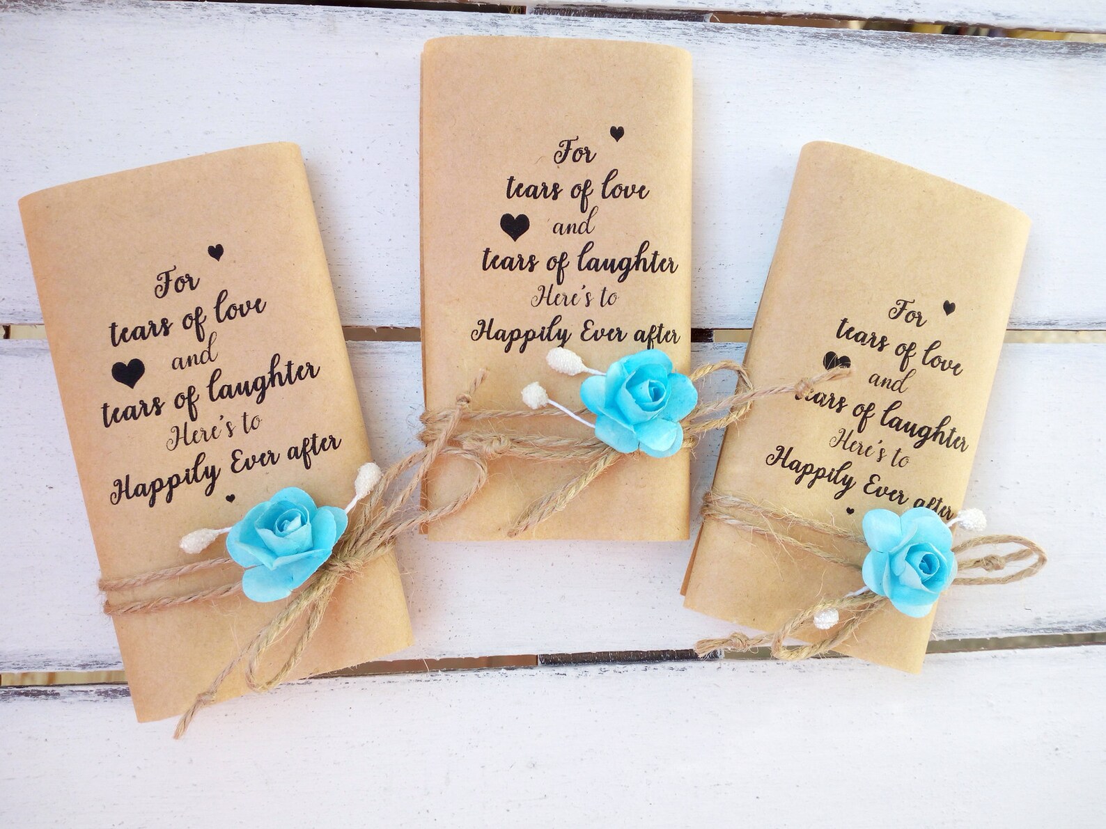 Happy Tears Tissues, for Your Happy Tears, Wedding Hankerchief, Tears ...