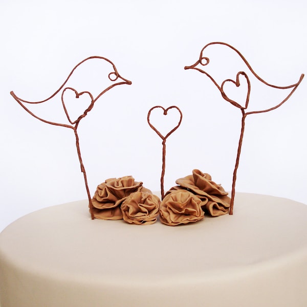 Bird Cake Toppers - Etsy