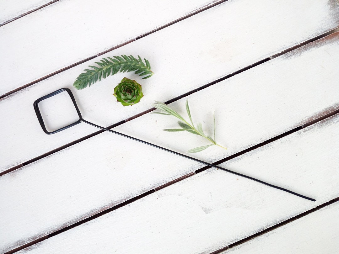 Table Number Holder Sticks, Geometric Card Holder, Rhombus Wire Number ...