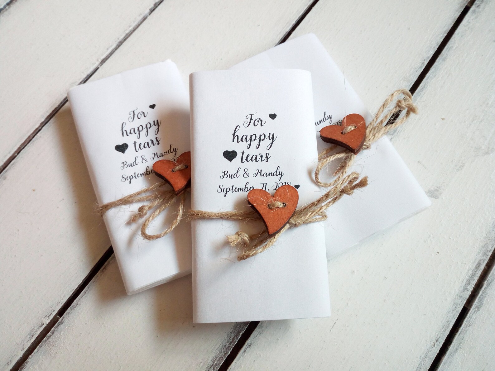 Tears of Joy Packs, Happy Tears Handkerchief, Hankerchief, Custom Happy ...